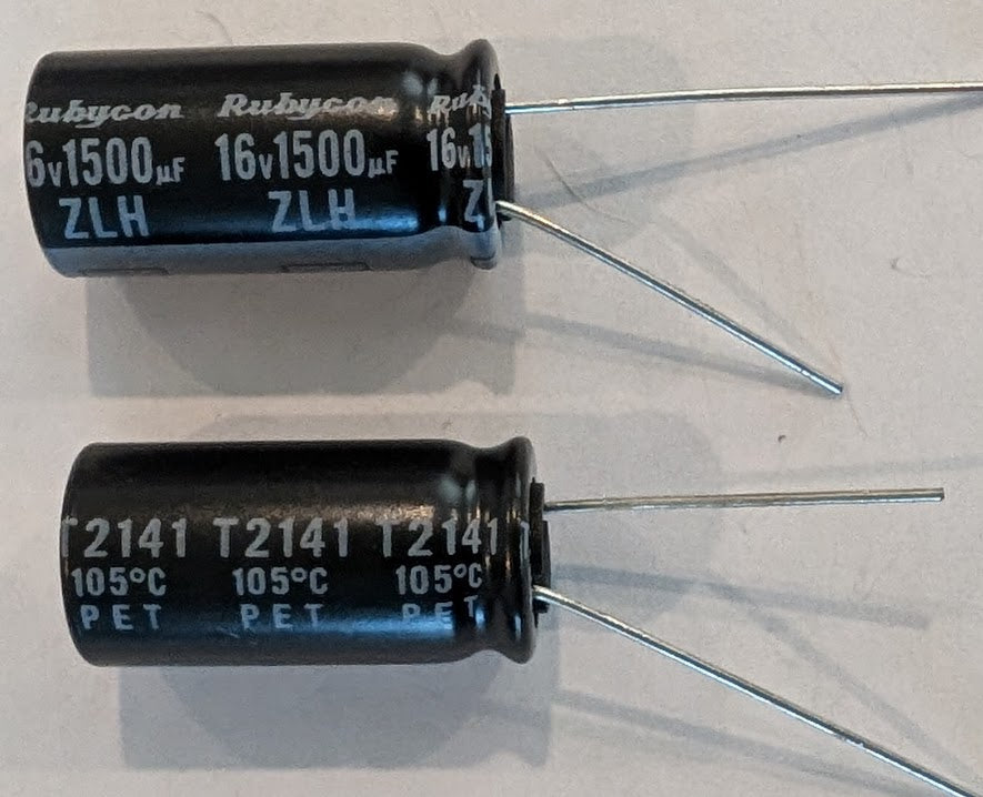 Electrolytic Capacitor 1500uF 16V 10x20mm RUBICON| Mr Circuit Technology